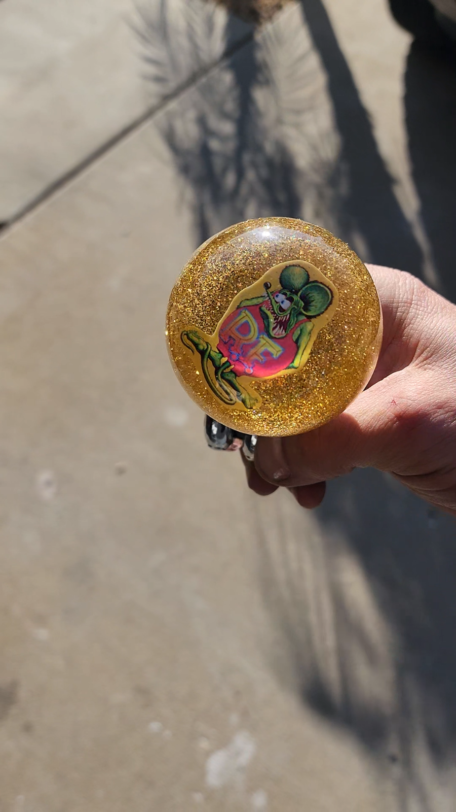 Vintage Brody Knob Suicide Steering Wheel Knob Rat Fink Custom Hot Rod ...