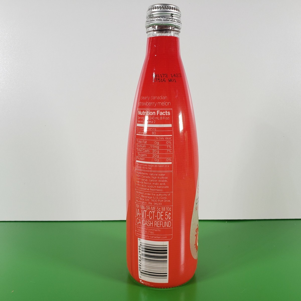 Clearly Canadian Nutrition Facts Product Detail Page | Cub
