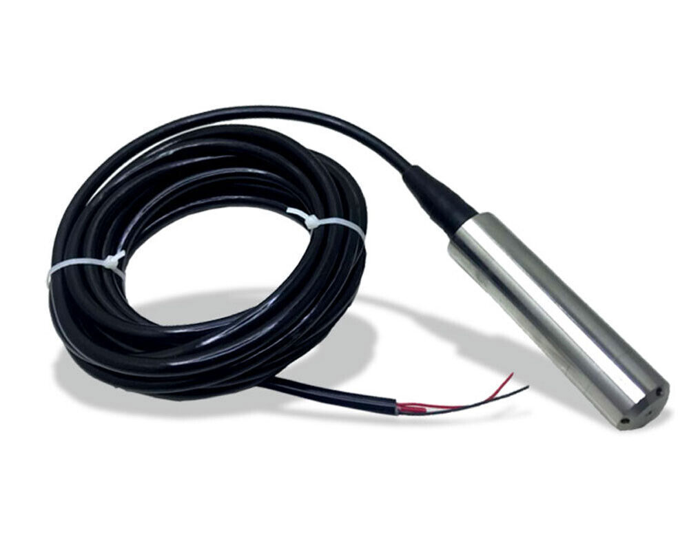 DC24V 4-20mA Throw-In Liquid Level Sensor Water Level Transmitter Range ...