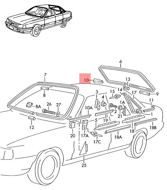 Genuine Distance Piece Lower X5 VW AUDI SEAT SKODA Amarok Ameo ...