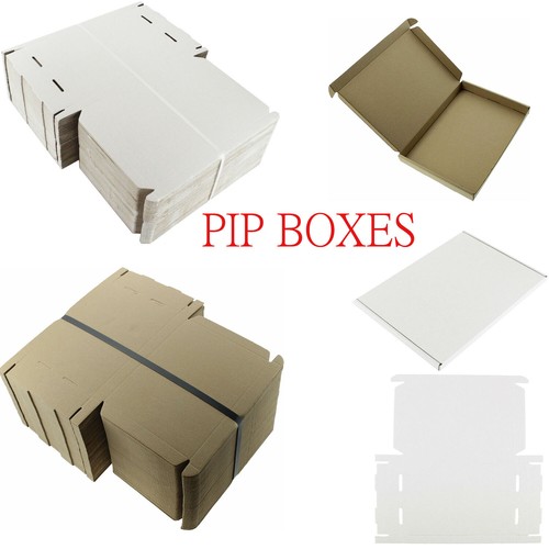 A4 A5 A6 ROYAL MAIL LARGE LETTER PIP CARDBOARD POSTAL BOXES PIP WHITE ...