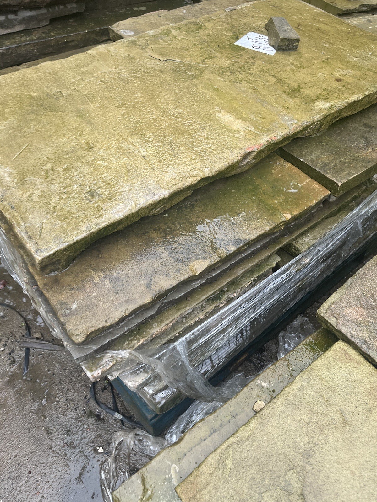 Yorkshire stone flags Paving Reclaimed | eBay UK