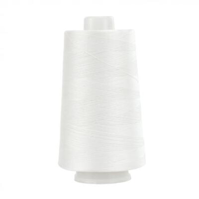 3 x Birch 3000m Cotton Overlocking Overlocker Thread - White | eBay Australia
