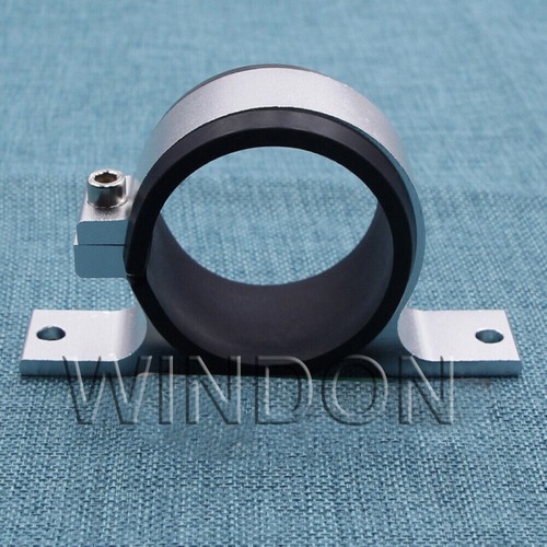 Silver 60mm Fuel Filter Bracket Mount Clamp Fits Bosch 044 Pump Billet ...