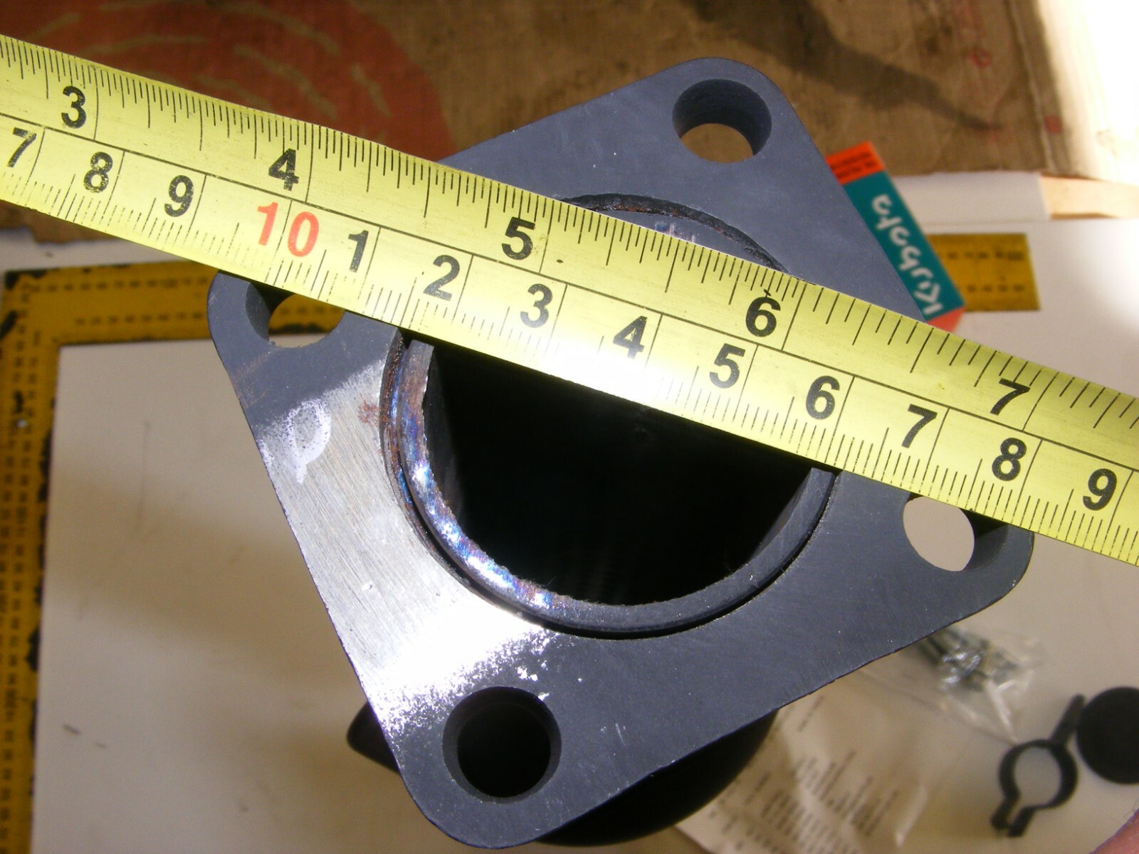 Genuine Kubota Exhaust muffler Kit D1505 D1105 D950 D850 D722 Z482 Only ...