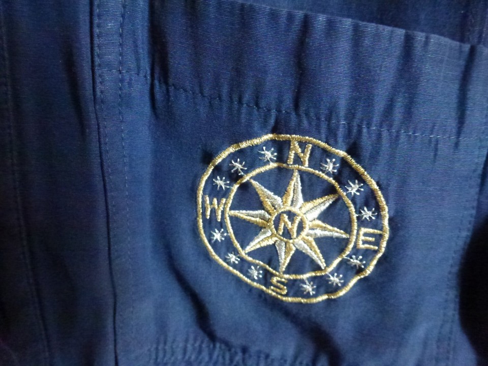 Vintage R&M Richards Karen Kwong Nautical Tunic Top | eBay