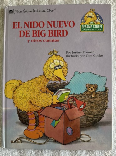 BIG BIRD SPANISH Edition Sesame Street HC Picture Book 1991 | eBay