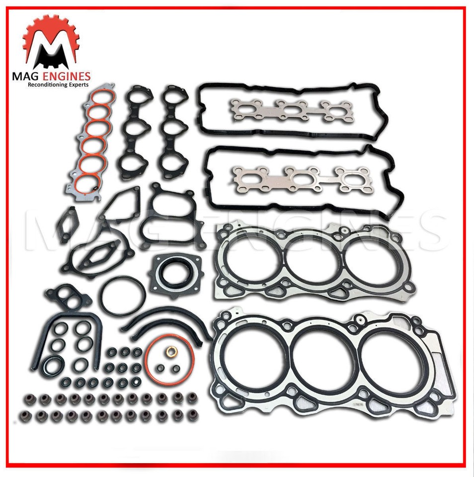 FULL GASKET KIT WITH HEAD BOLT SET NISSAN VQ35DE FOR MURANO INFINITI ...
