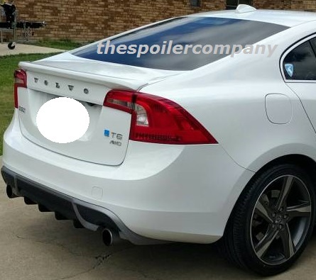 PAINTED REAR LIP SPOILER FOR 2011-2019 VOLVO S60 4DR SEDAN-BRAND NEW ...