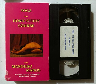 VHS: Yoga Hoje Study Course: Vol III: Manouso Manos | eBay