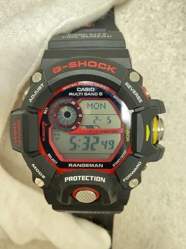 CASIO Solar Watch Digital Rubber CLR BLK GW 9400NFST | eBay