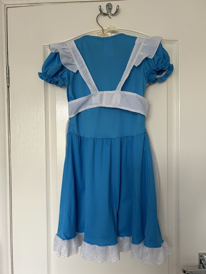 Girls’ Alice in Wonderland Fancy Dress Outfit, Costume, Dress Up for ...