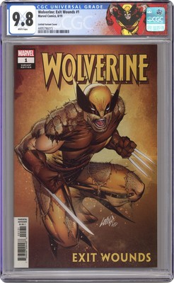 Wolverine Exit Wounds 1C Liefeld 1:50 Variant CGC 9.8 2019 4495796015 ...