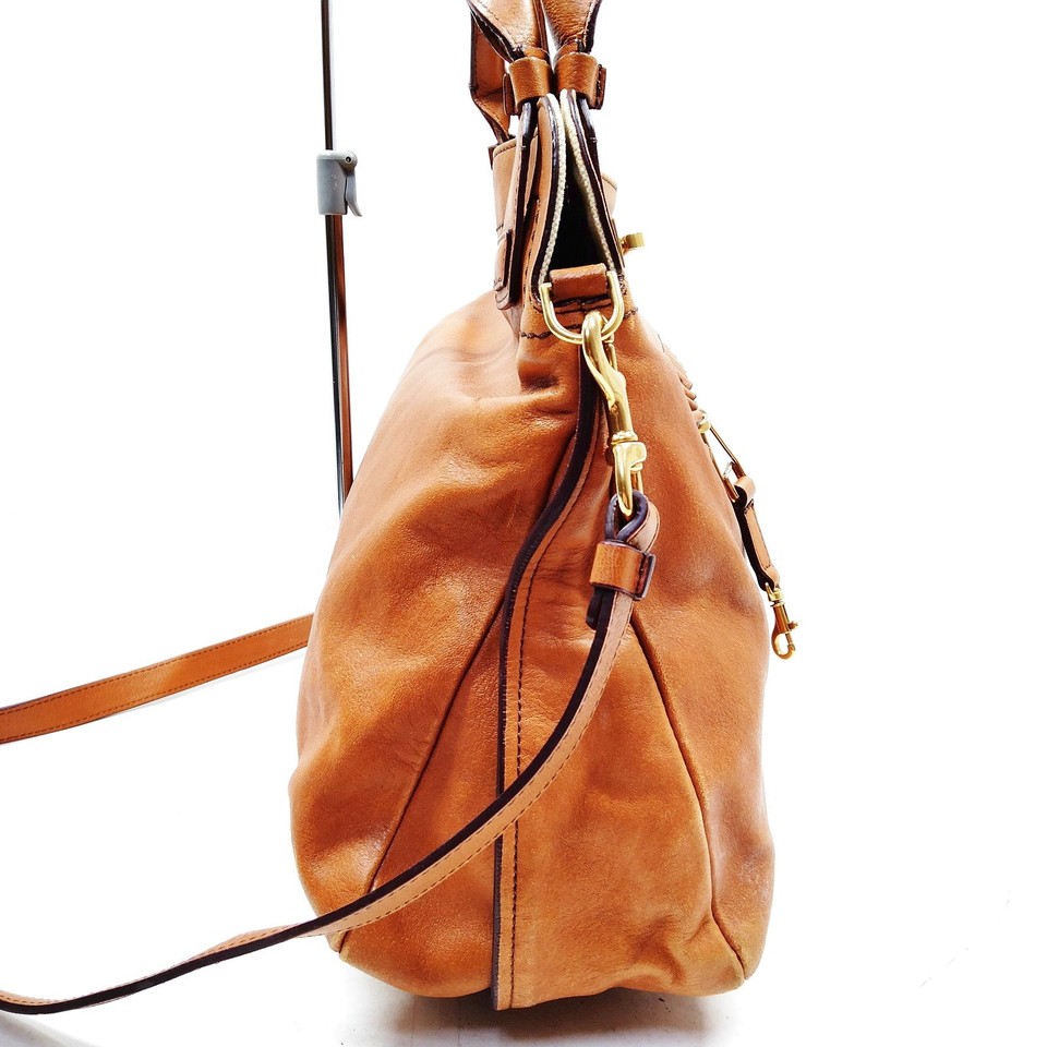 NO US TARIFF Chloe Hand Bag Brown Leather 2658204 | eBay