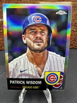 💥2022 Topps Chrome Platinum Patrick Wisdom Refractor Card #170 Chicago ...