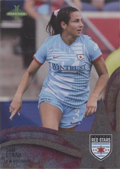 2024 Parkside Nwsl Vol. 2 - Stars of the Nwsl Sam Staab #11 Shimmer ...