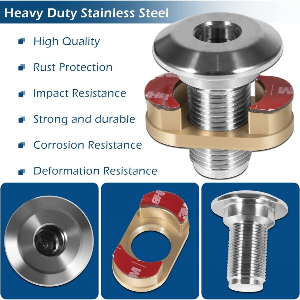 1/2'' Stainless Steel Marine Quick Release Boat Fender Holder ...