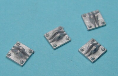O SCALE On3 On30 1/48 LOGGING SLED PLATES DETAIL PARTS C.H.B. MODELS SH ...
