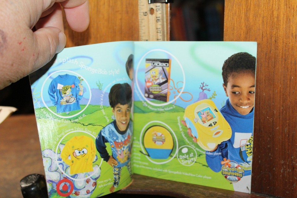 Vintage 2004 Spongebob Squarepants Movie Dare to be Square Target ...