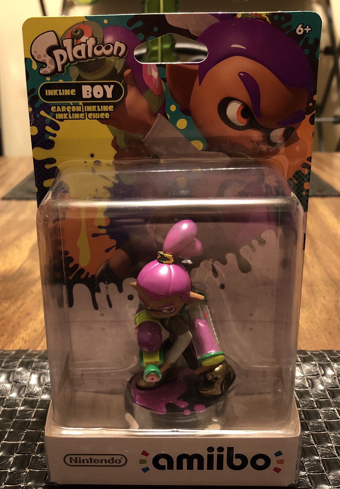 Purple Inkling Boy Amiibo - Splatoon Nintendo Wii U 3ds 2016 for sale ...