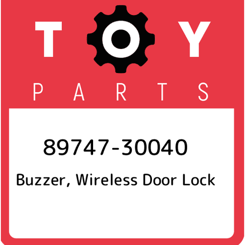 89747-30040 Toyota Buzzer, wireless door lock 8974730040, New Genuine ...