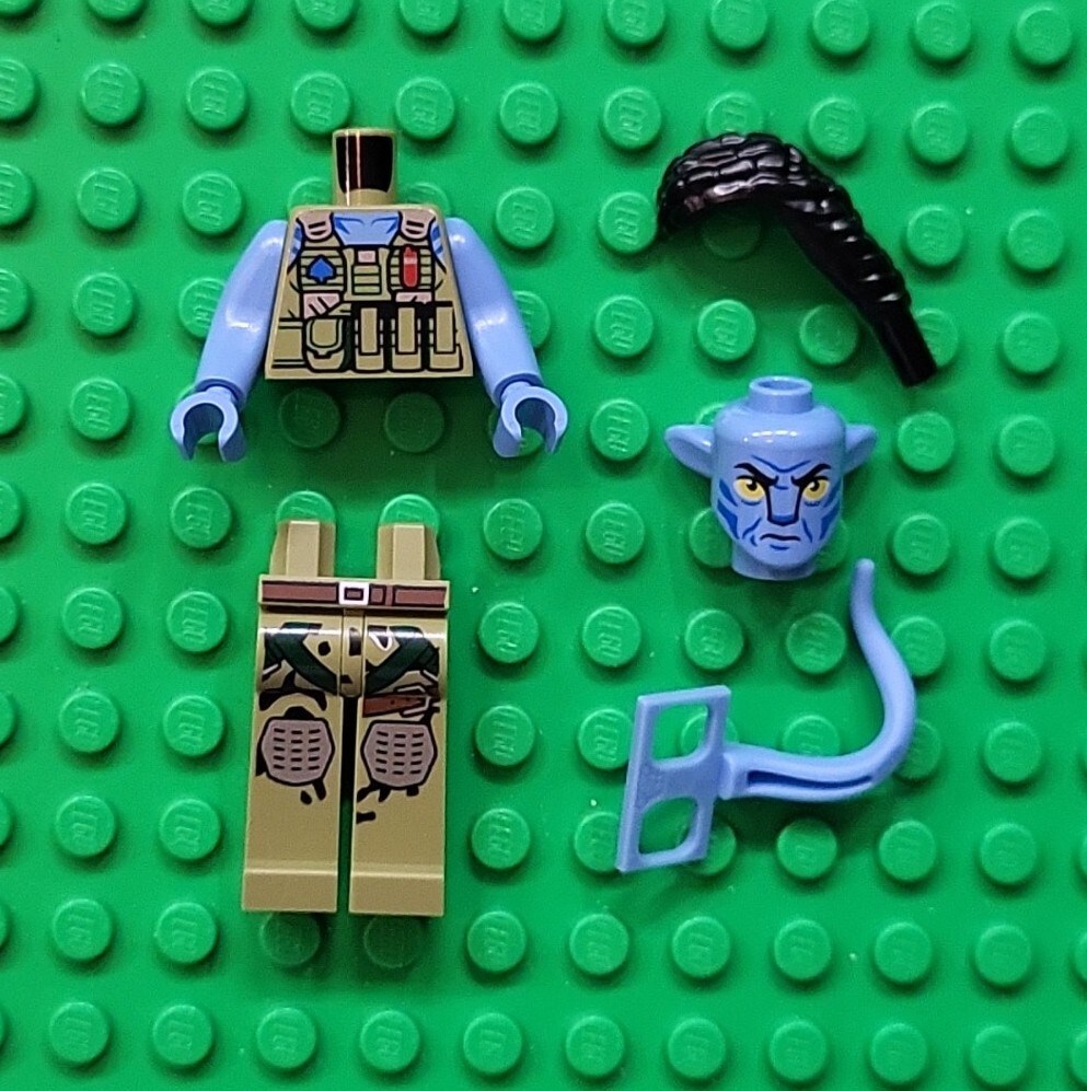 LEGO AVATAR RDA QUARITCH (NA'VI) MINIFIGURE avt018 NEW FROM 75577 | eBay