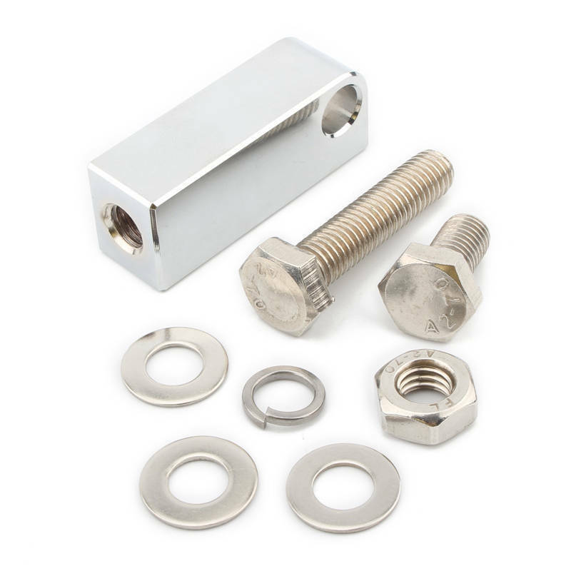 For Harley For Softail Motorcycle Chrome Headlight Mounting Block ...