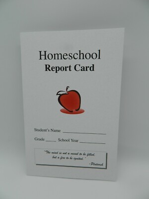 Homeschool Report Cards, pk of 10, Use for Rewards, resource for any ...