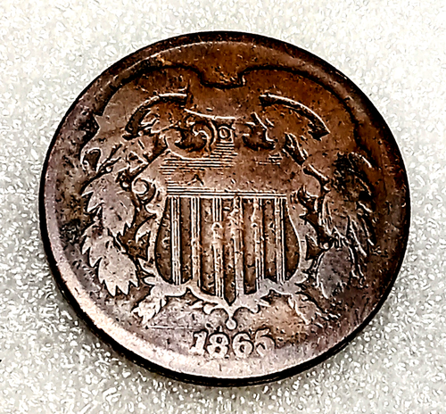 📡 1865 Two Cent Piece 2C Obsolete US Civil War Odd Type Coin | eBay