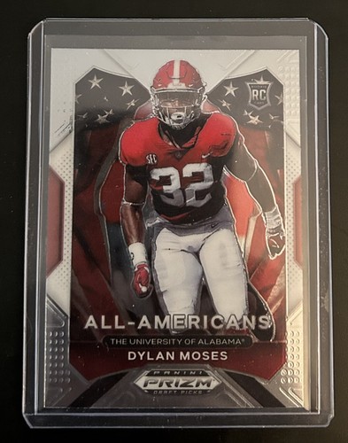 Dylan Moses 2021 Panini Draft Picks All-American Rookie #190 | eBay