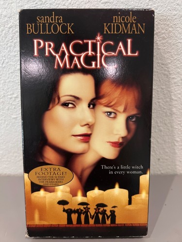 Practical Magic VHS 1999 Sandra Bullock/Nicole Kidman WB Video Extra ...