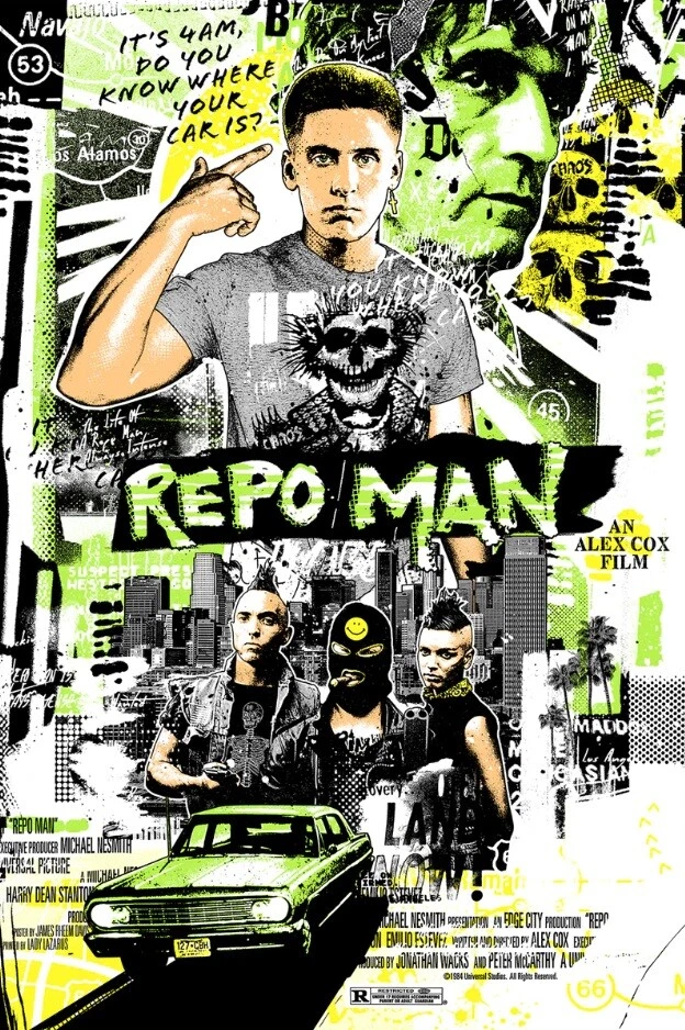 Repo Man Movie Poster