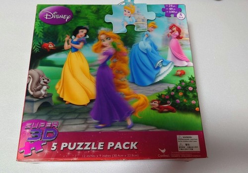 Disney 3D Puzzle Set 5-Pack, 12-100 Pieces, Used 66p | eBay