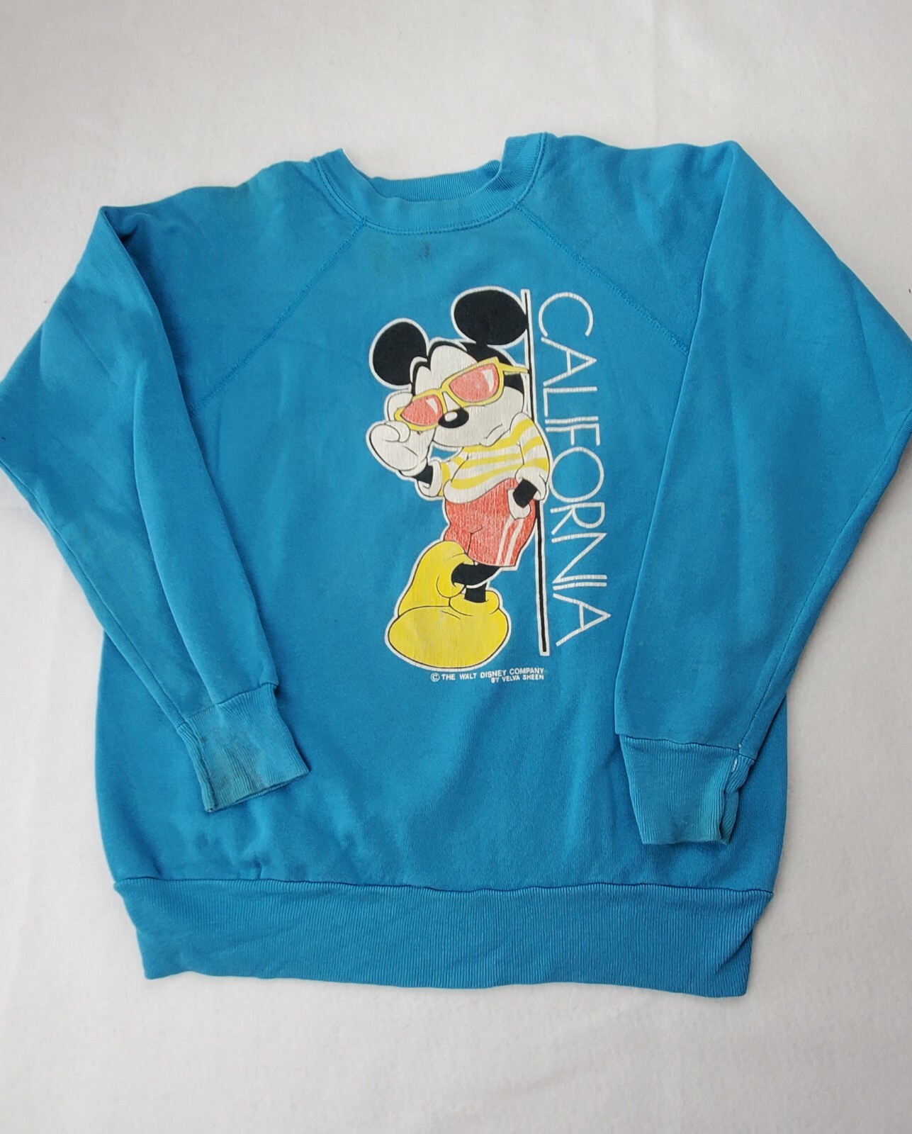 Vintage Cool Mickey Mouse California Crew Neck Sweats… - Gem