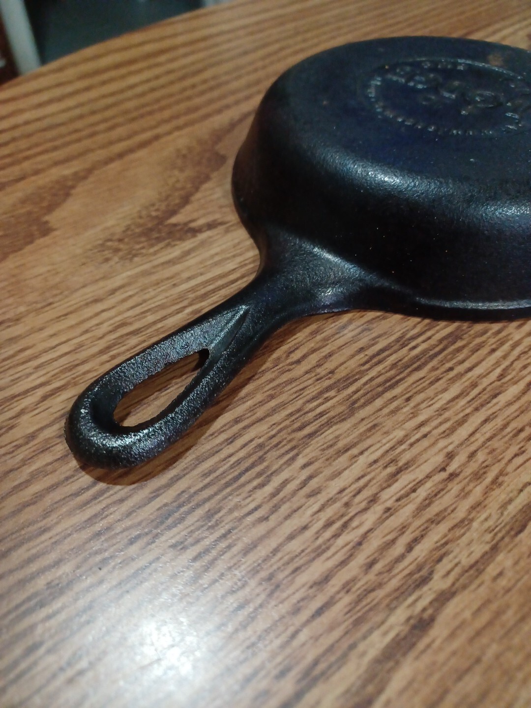 Lodge Heat Treated Miniature Fry Pan Mini Skillet, Cast Iron, 5" USA ...