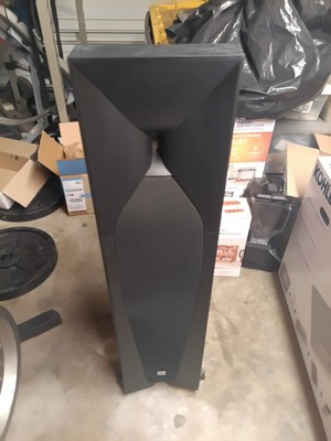 PAIR JBL Studio 5 Series 580BK 2-Way Dual 6-1/2 Inch Floorstanding ...