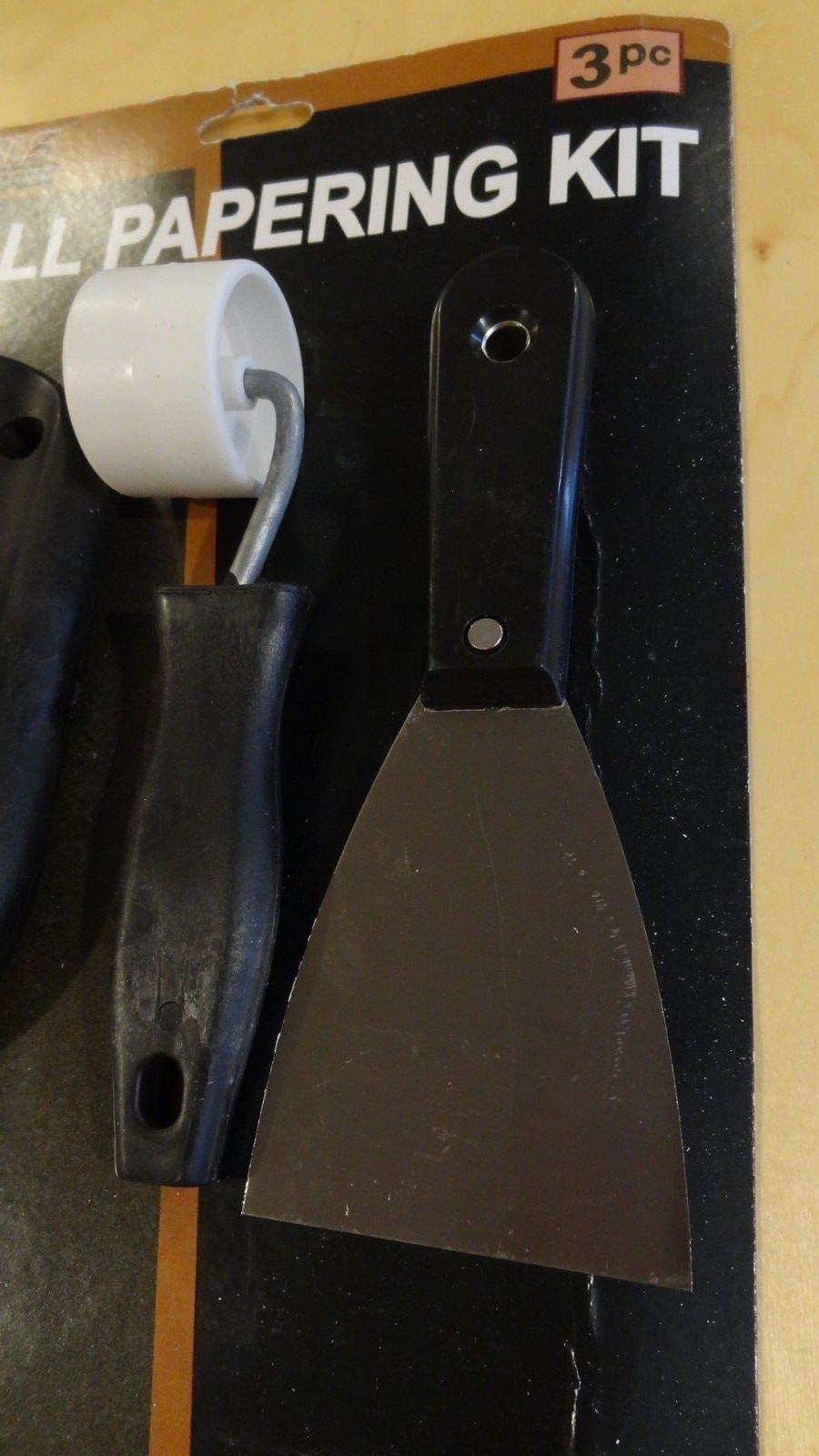 3 PC TOOLS & HARDWARE WALL PAPERING KIT 91046 | eBay