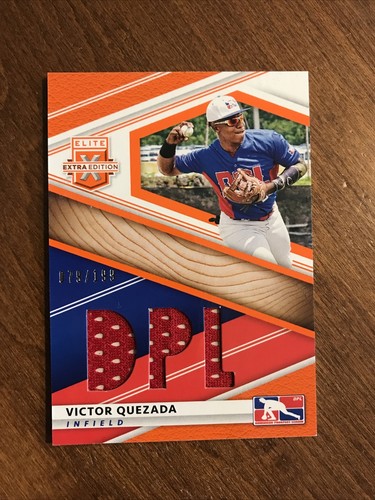 2020 Panini Elite Extra Edition - Dpl Material Victor Quezada #DPM-VQ ...