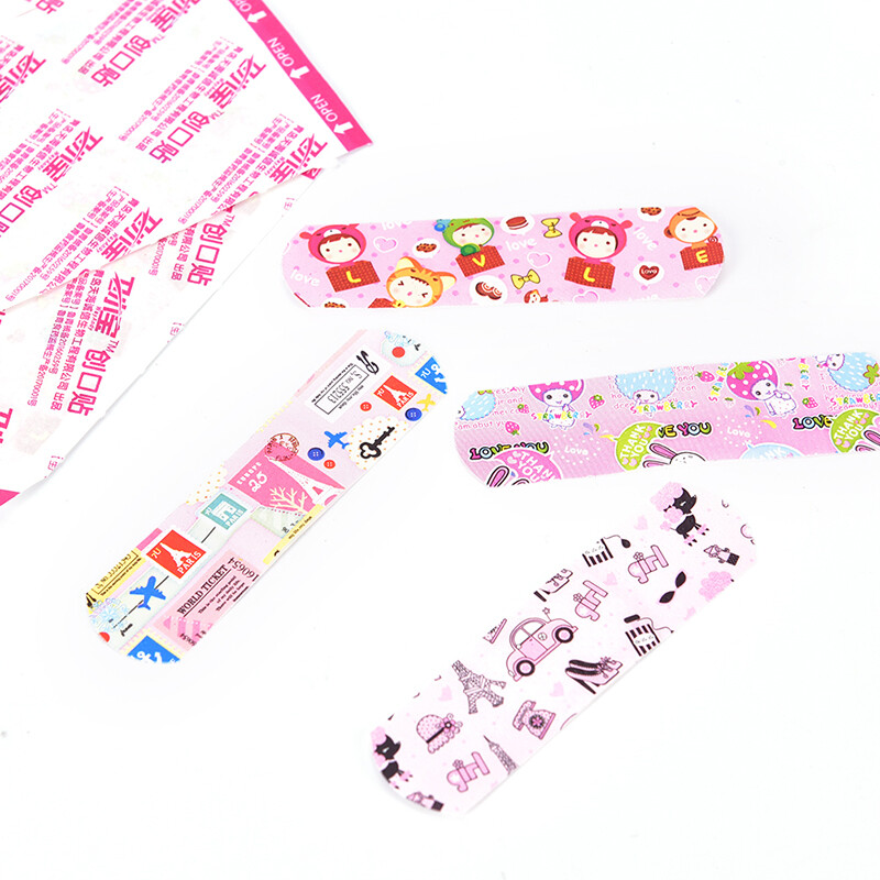 50PCs Variety Decor Patterns Bandages Cute Cartoon Band Aid dcL-oh | eBay