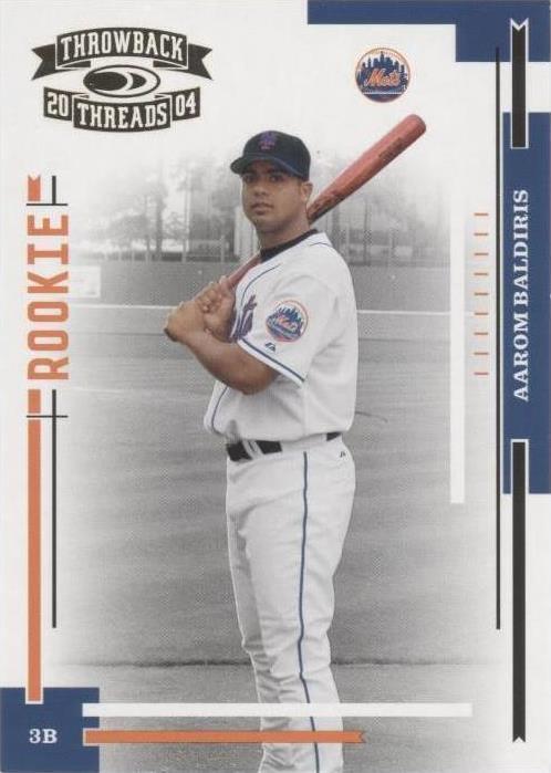 2004 Donruss Throwback Threads - Rookie Aarom Baldiris #244 /1000 (RC ...