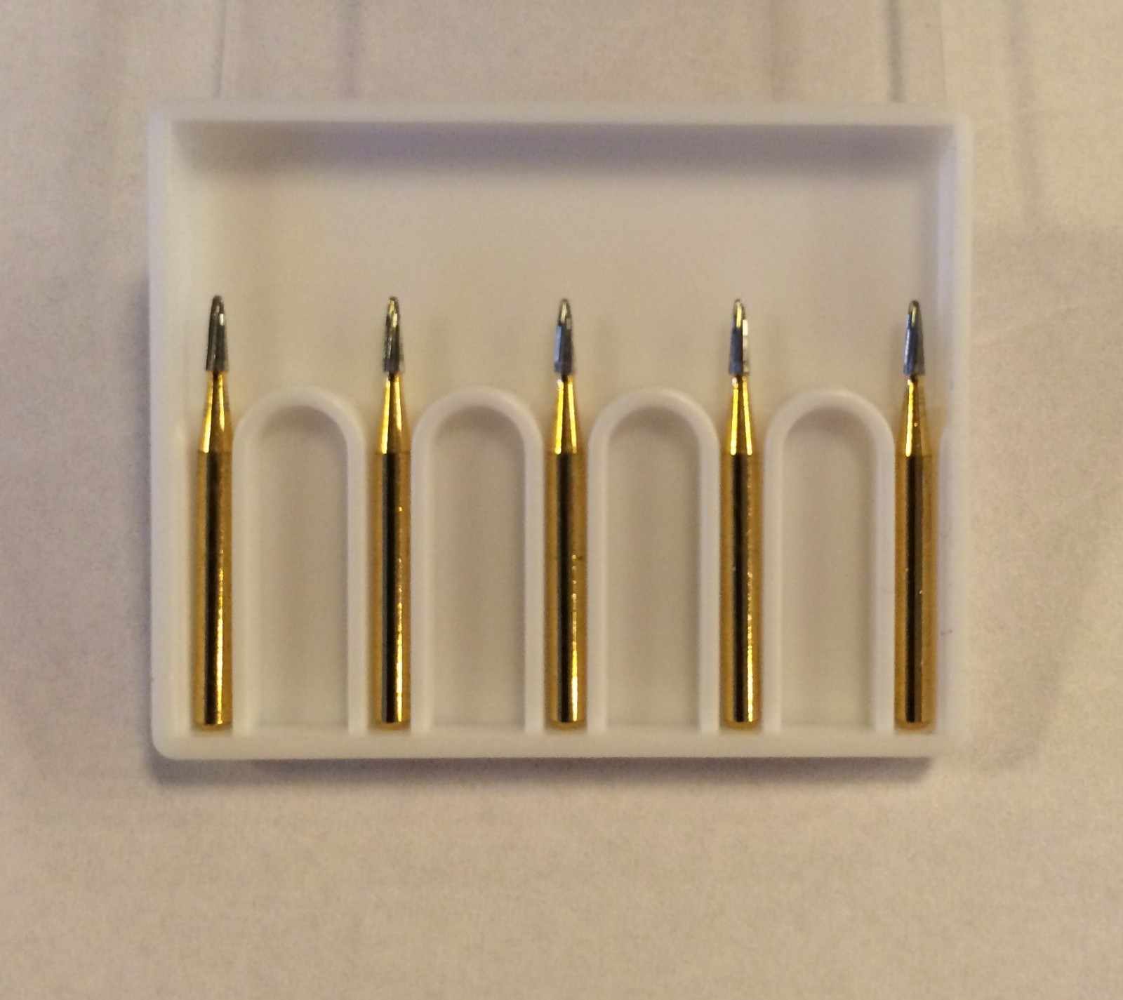 FG7801 Premium Carbide Bullet Shaped Bur 12 Blades 5pk | eBay