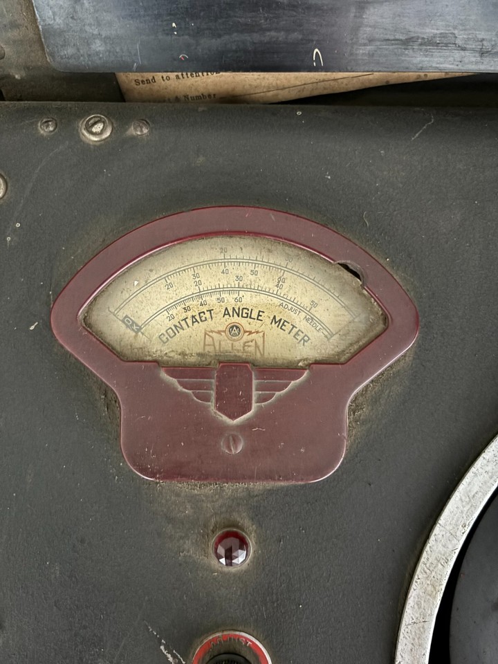 Antique Allen Electric & Equipment Co Distributor Tester | eBay
