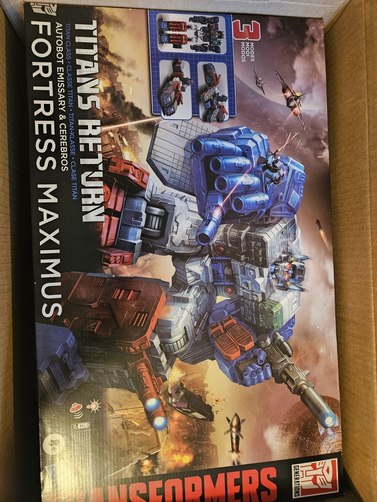 Hasbro Transformers Titans Return Titan Class Fortress Maximus ***IN ...