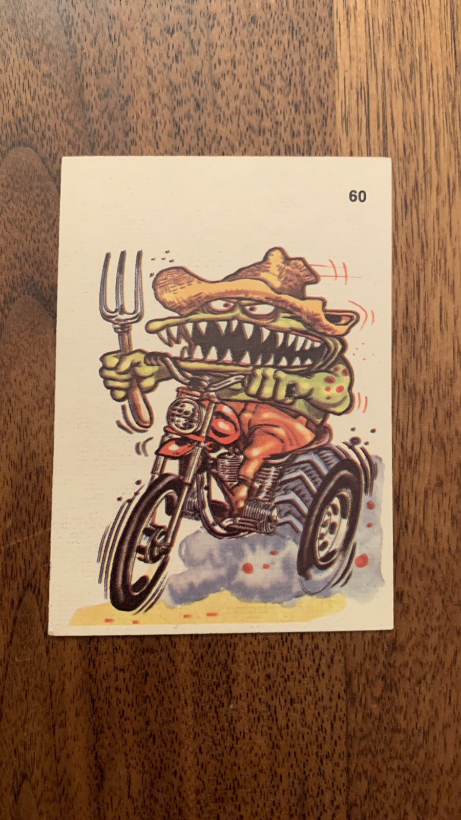 SILLY CYCLES sticker card Donruss 1972 Odd Rods #60 | eBay