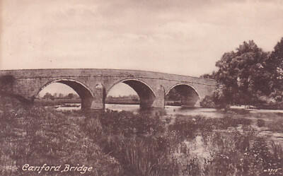 England British 1934 Canford Bridge Wimborne old build in 1813 divided ...