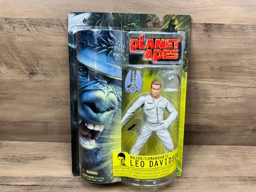 PLANET OF THE APES MAJOR LEO DAVIDSON 6" ACTION FIGURE 2001 MARK ...