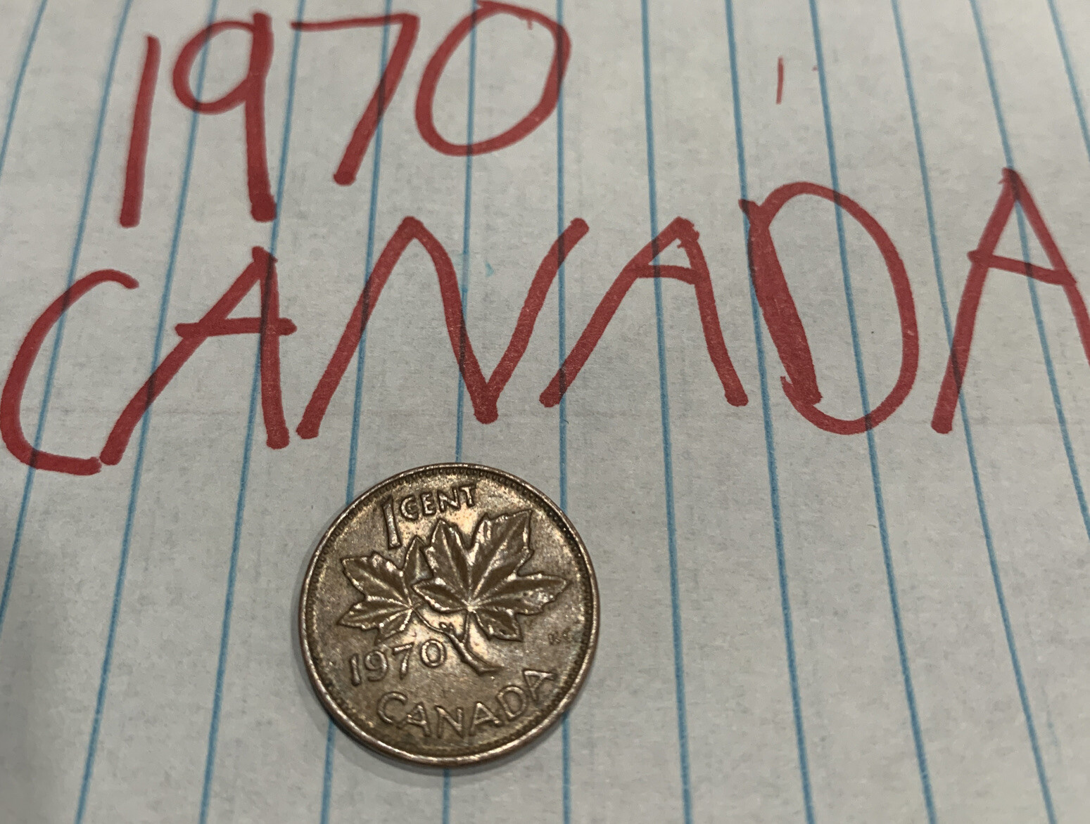1970 CANADIAN PENNY ONE CENT FROM COIN COLLECTION CANADA 1 CENT | eBay