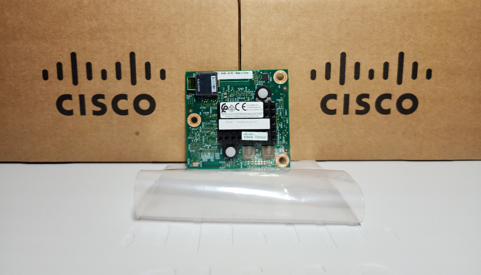 Cisco+PVDM4-32+73-15448-04+800-38536+32+Channel+High-Density+Voice+DSP ...