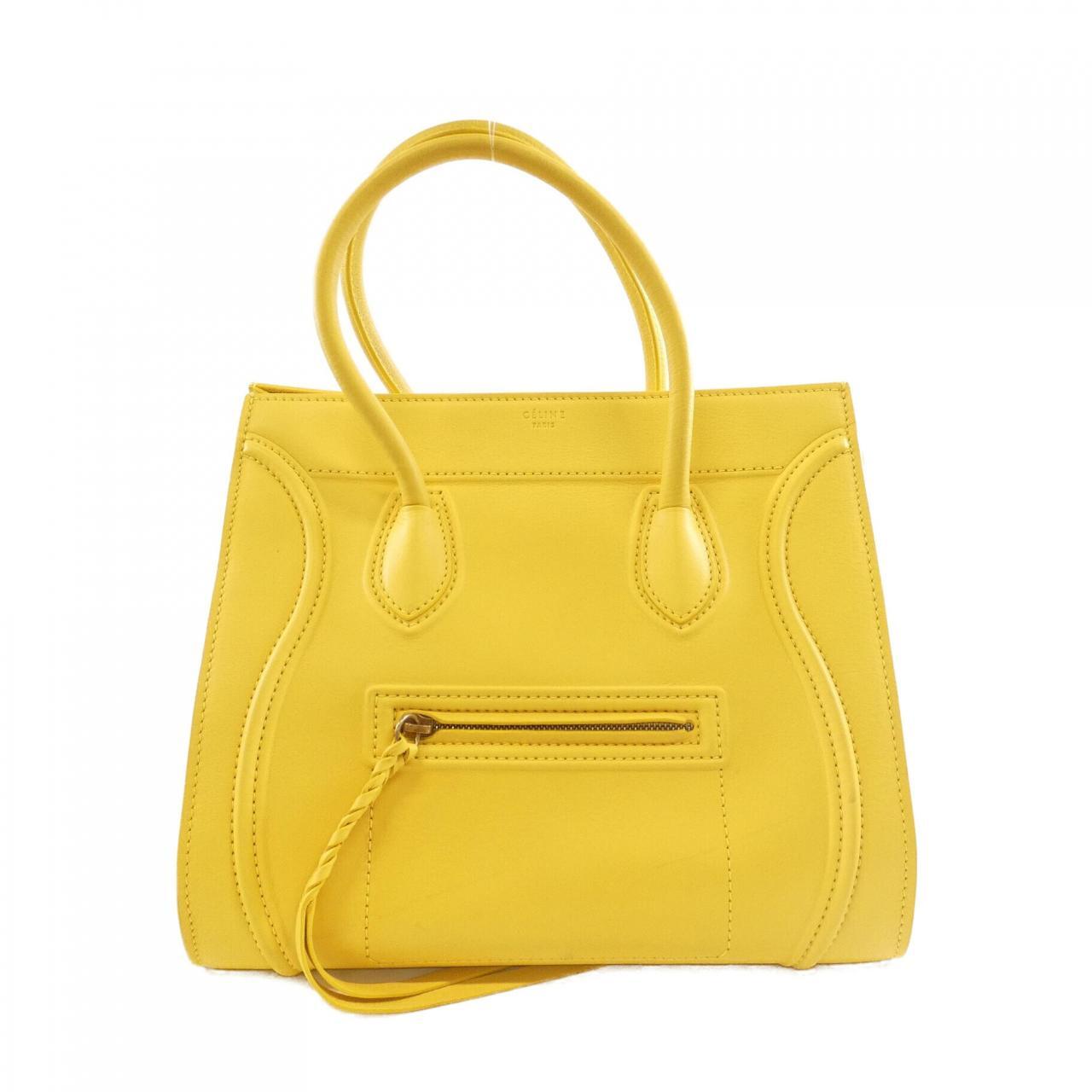 Authentic CELINE Small Square Luggage phantom 169953M… - Gem