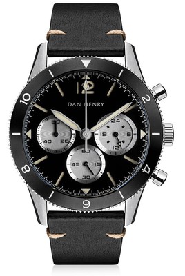 Dan Henry 1963 40mm Chronograph 12-HR GMT Bezel watch | eBay